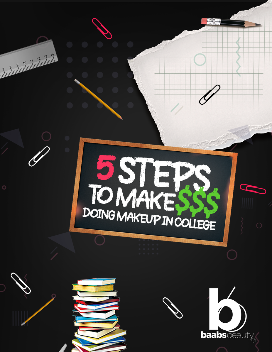 How to Make $$$ Doing Makeup in College Note Sheet+ Extras Workbook ...